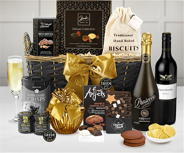 Westonbirt Hamper With Prosecco & Red Wine - Regency Hampers