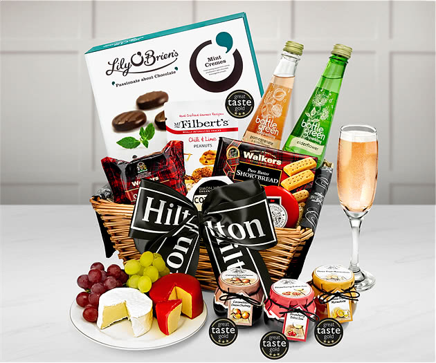 Bespoke Branded Trafalgar Hamper With Alcohol-Free Pressé - Regency Hampers