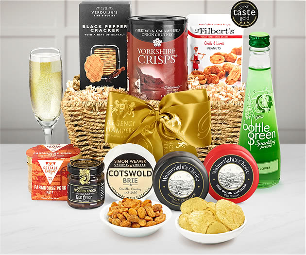 Chatterton Hamper With Alcohol-Free Pressé - Regency Hampers