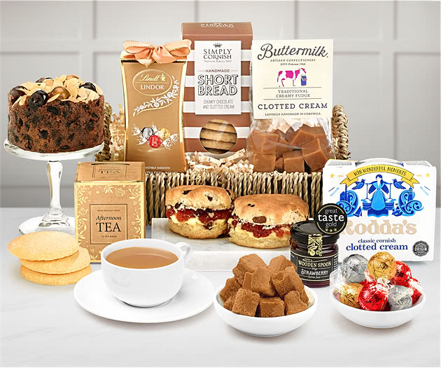 Afternoon Tea & Scones Hamper - Regency Hampers