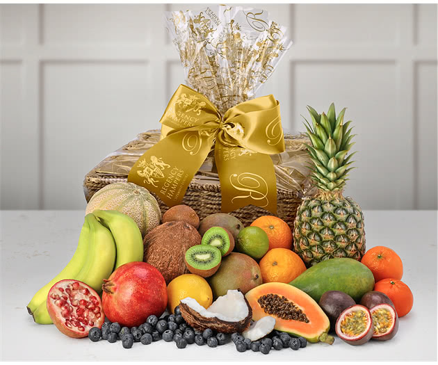 Exotic Fresh Fruit Hamper - Regency Hampers