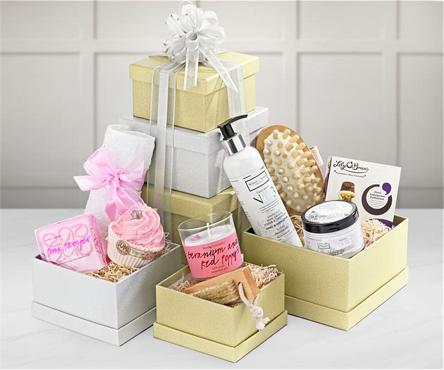 Perfect Pamper Gift Tower - Regency Hampers