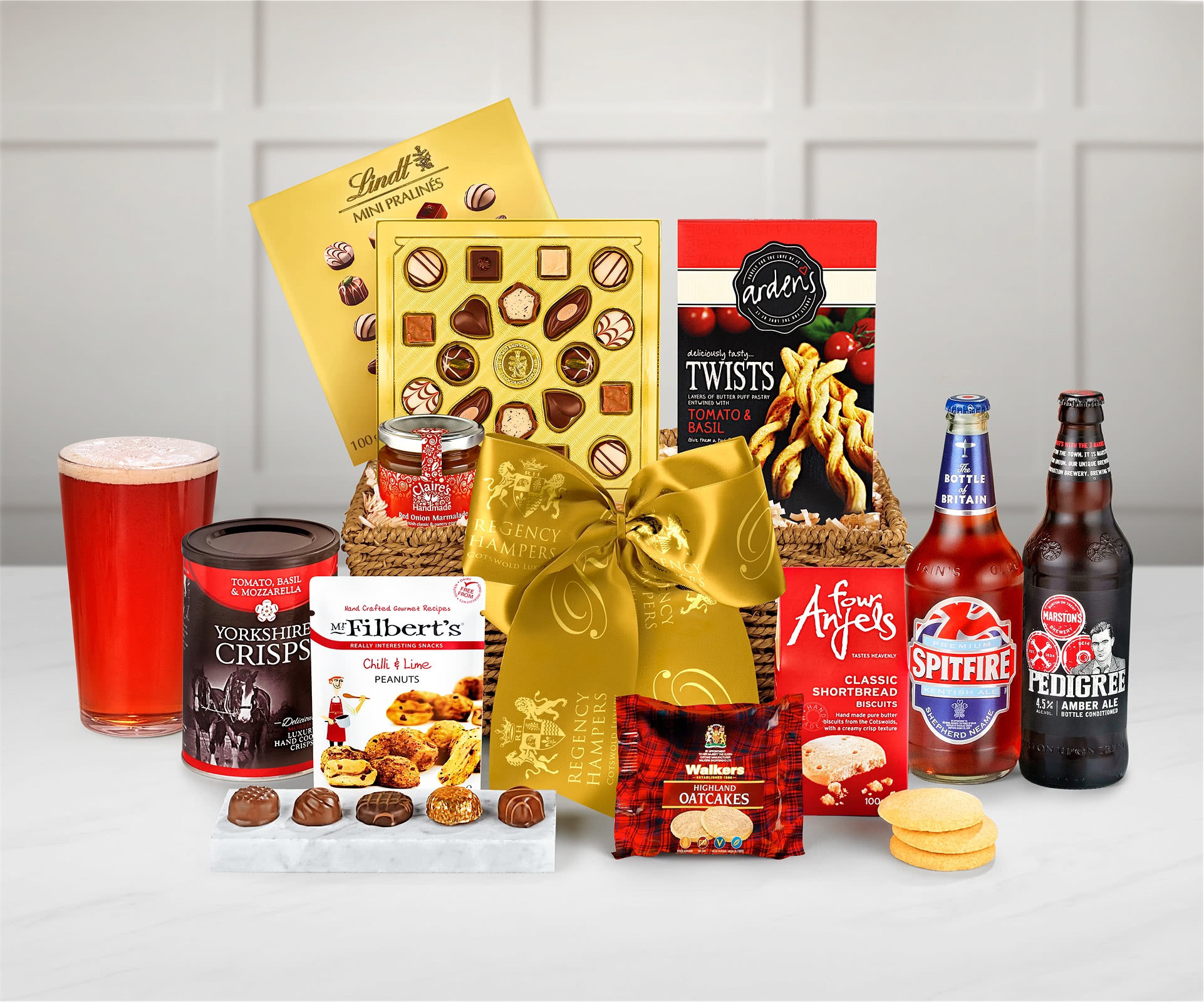 Cotswold Hamper With Real Ale - Regency Hampers