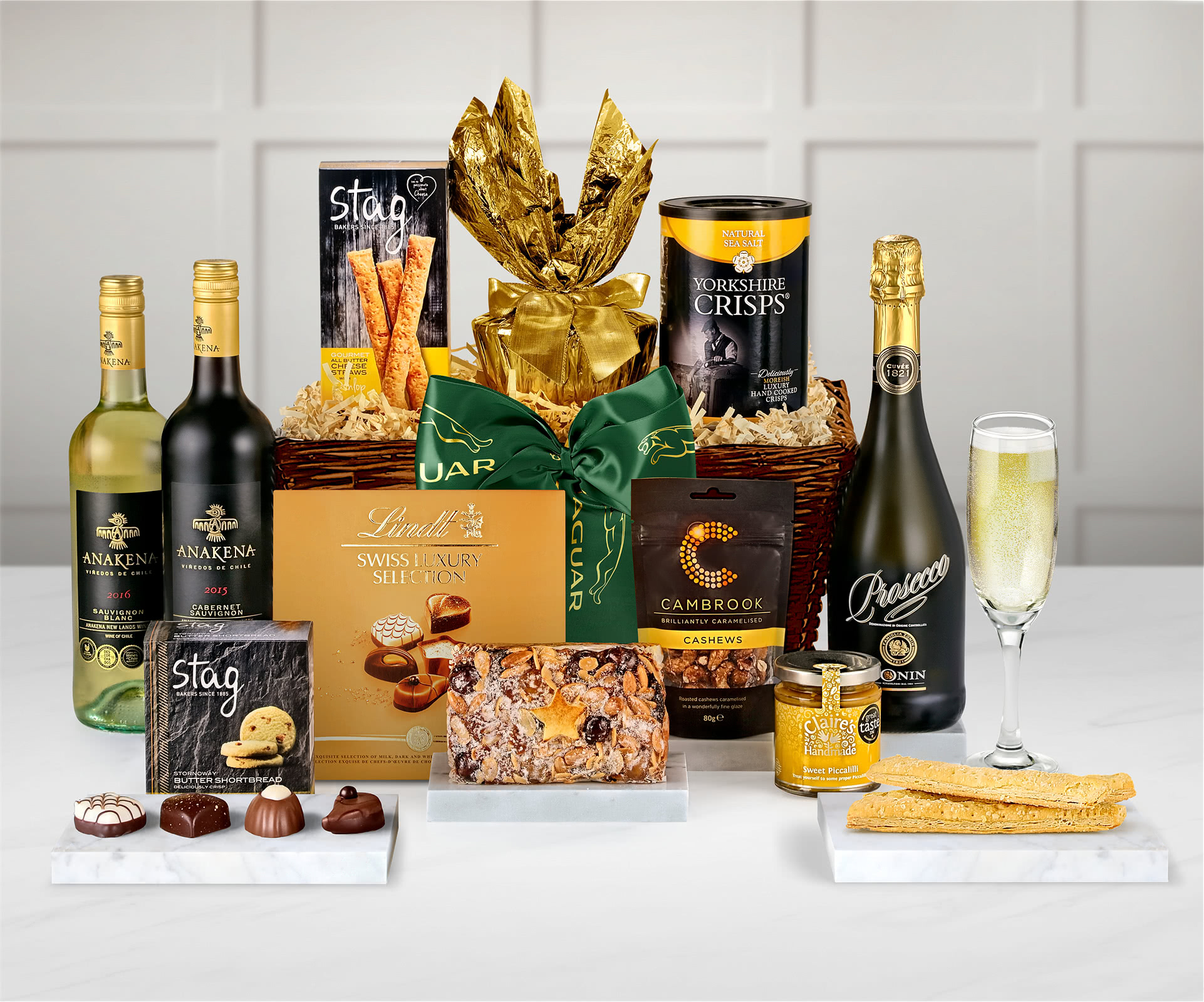 Bespoke Branded Ascot Hamper With Prosecco - Regency Hampers