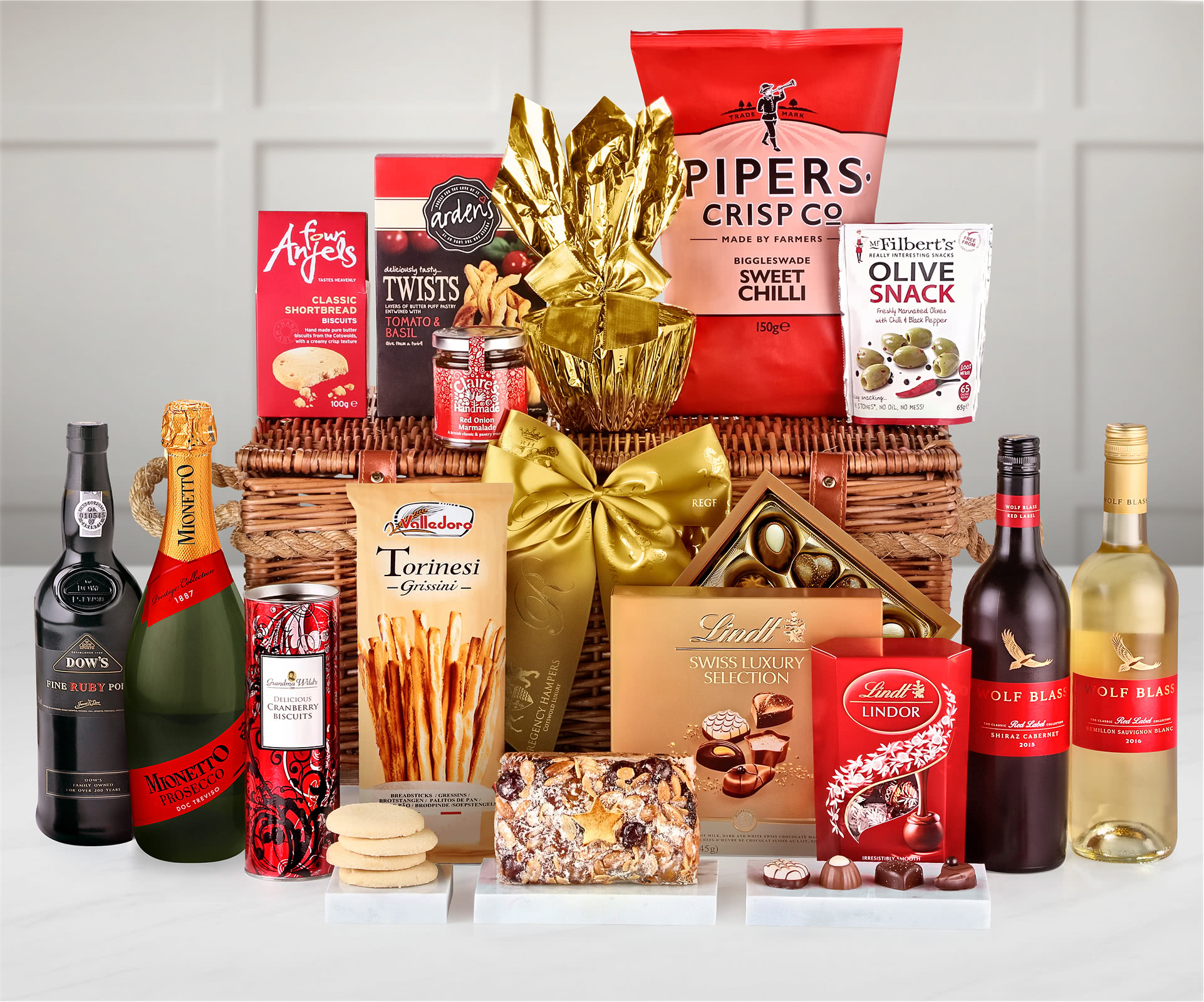 Portobello Hamper With Sparkling Wine - Regency Hampers
