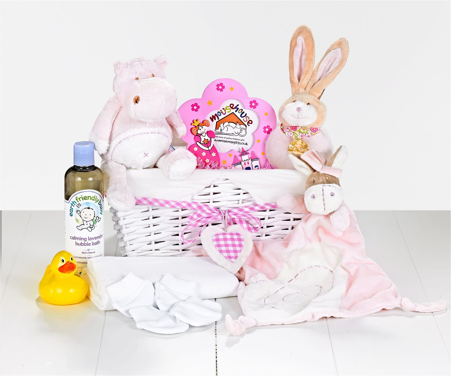 Little Ducks Hamper in Pink - Regency Hampers