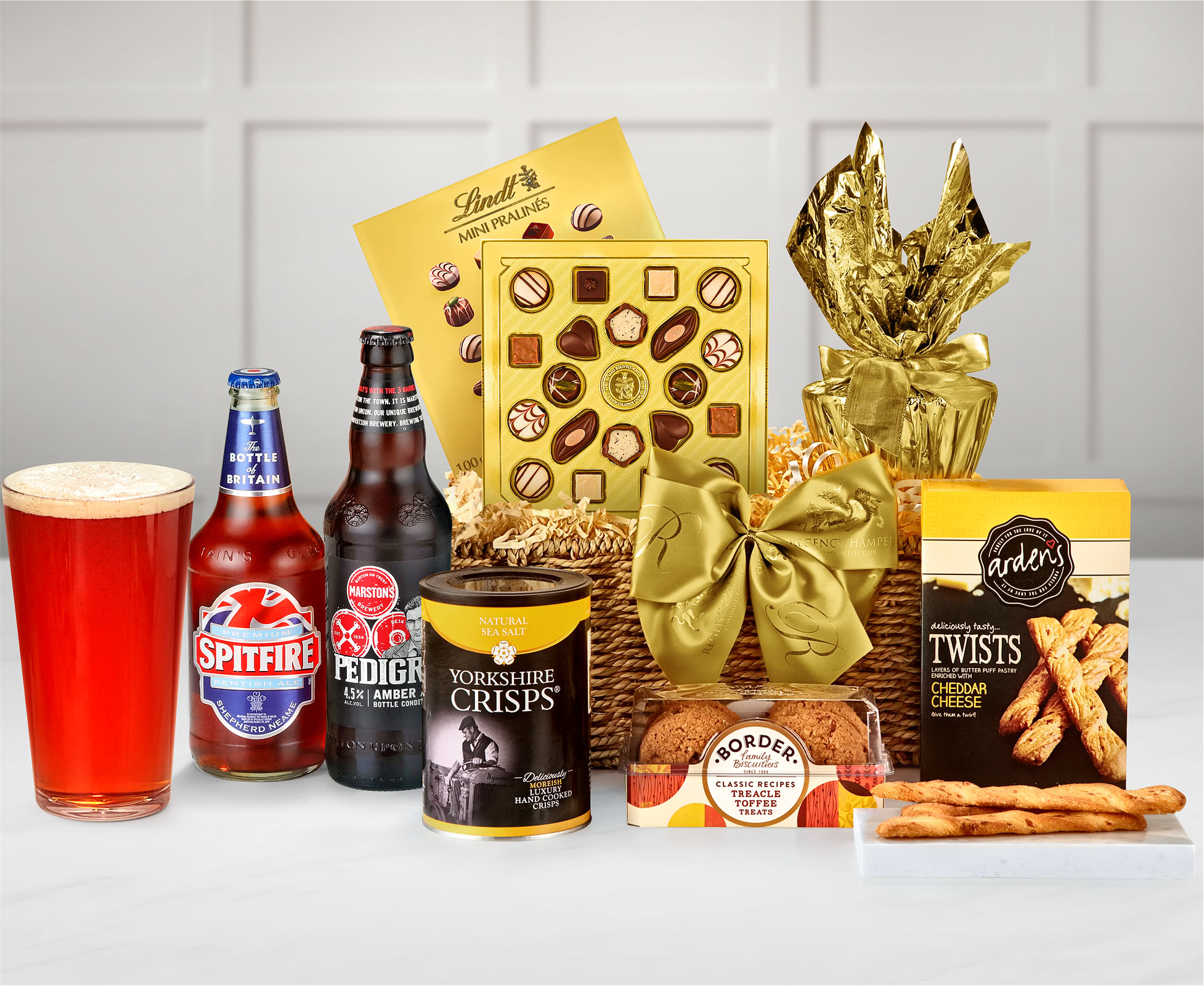 Thank You Kendal Hamper With Real Ale - Regency Hampers