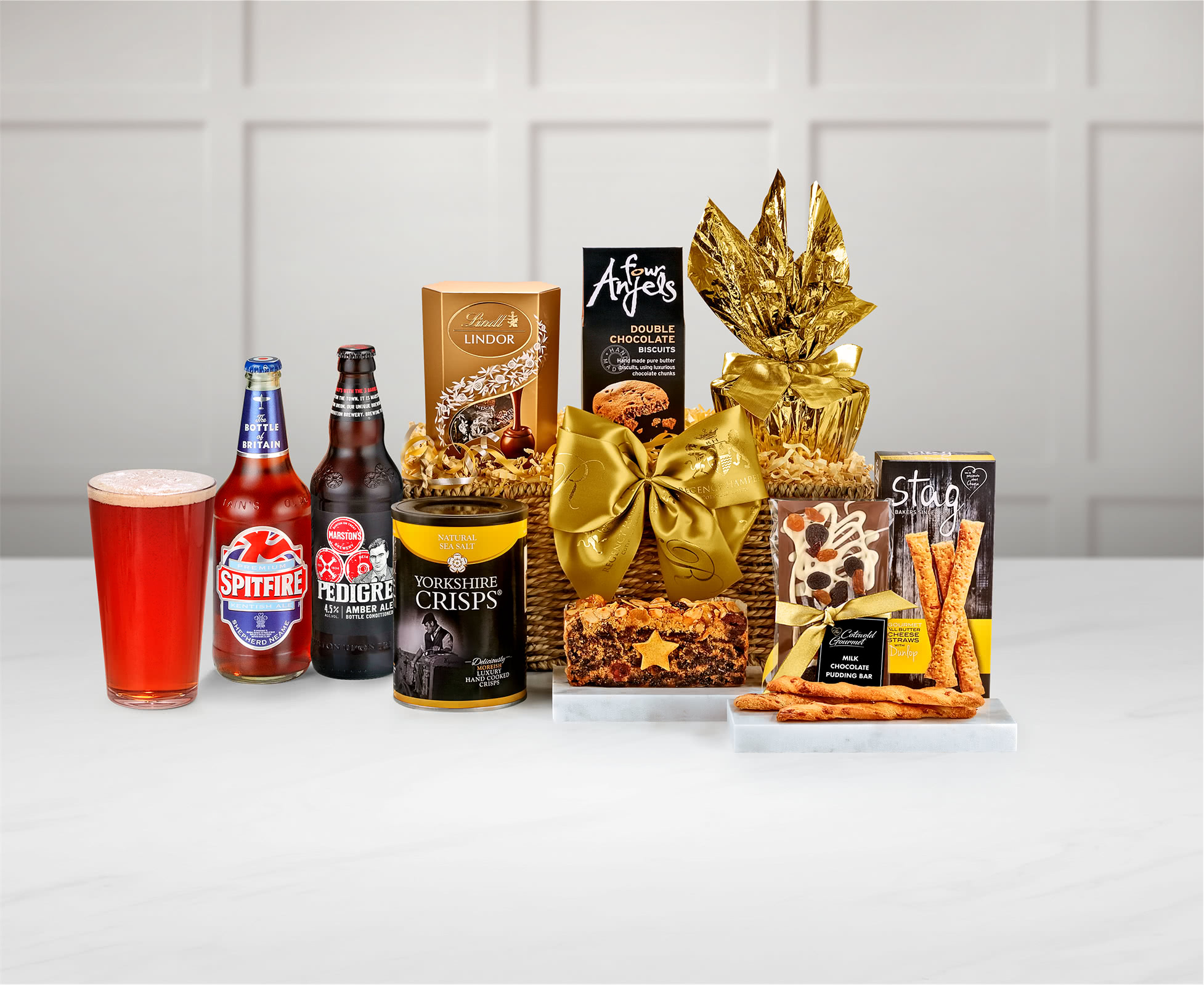 Chedworth Hamper With Real Ale - Regency Hampers