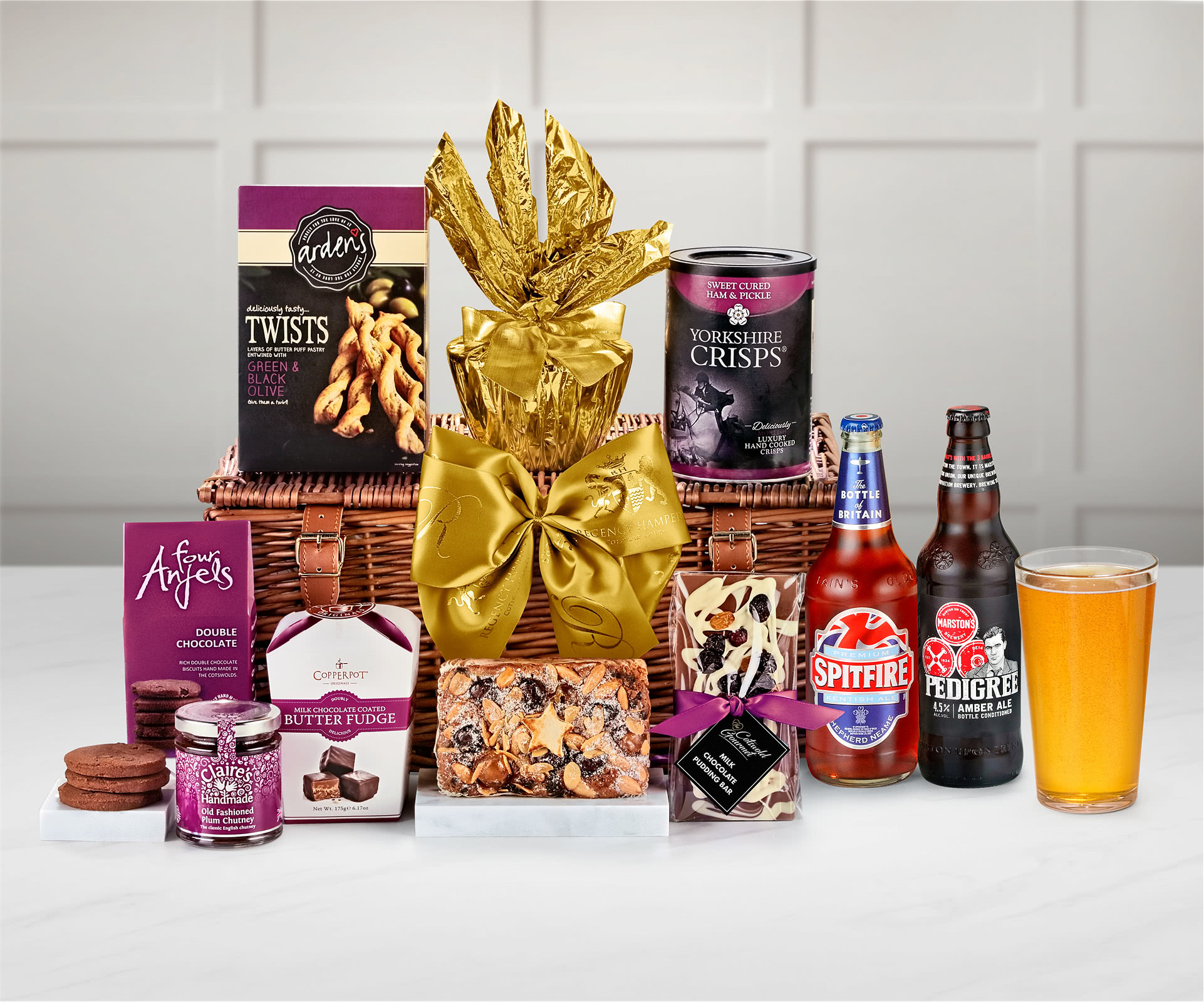 Chalford Hamper With Real Ale - Regency Hampers