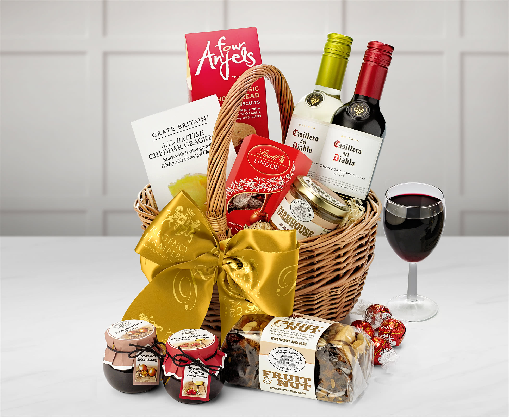 Flowers And Wine Hamper at Herman Dunlap blog