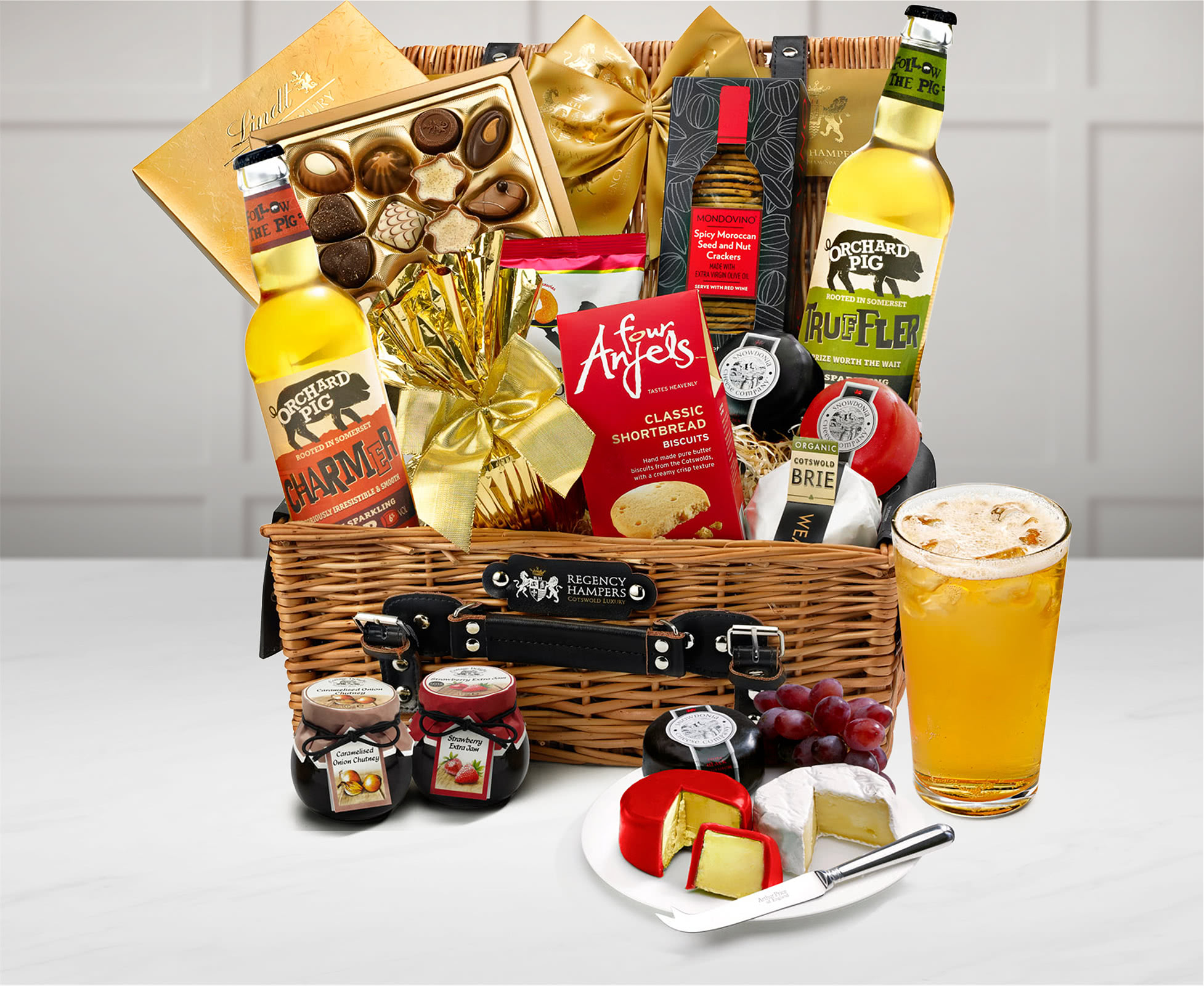 Eton Hamper With Cider - Regency Hampers