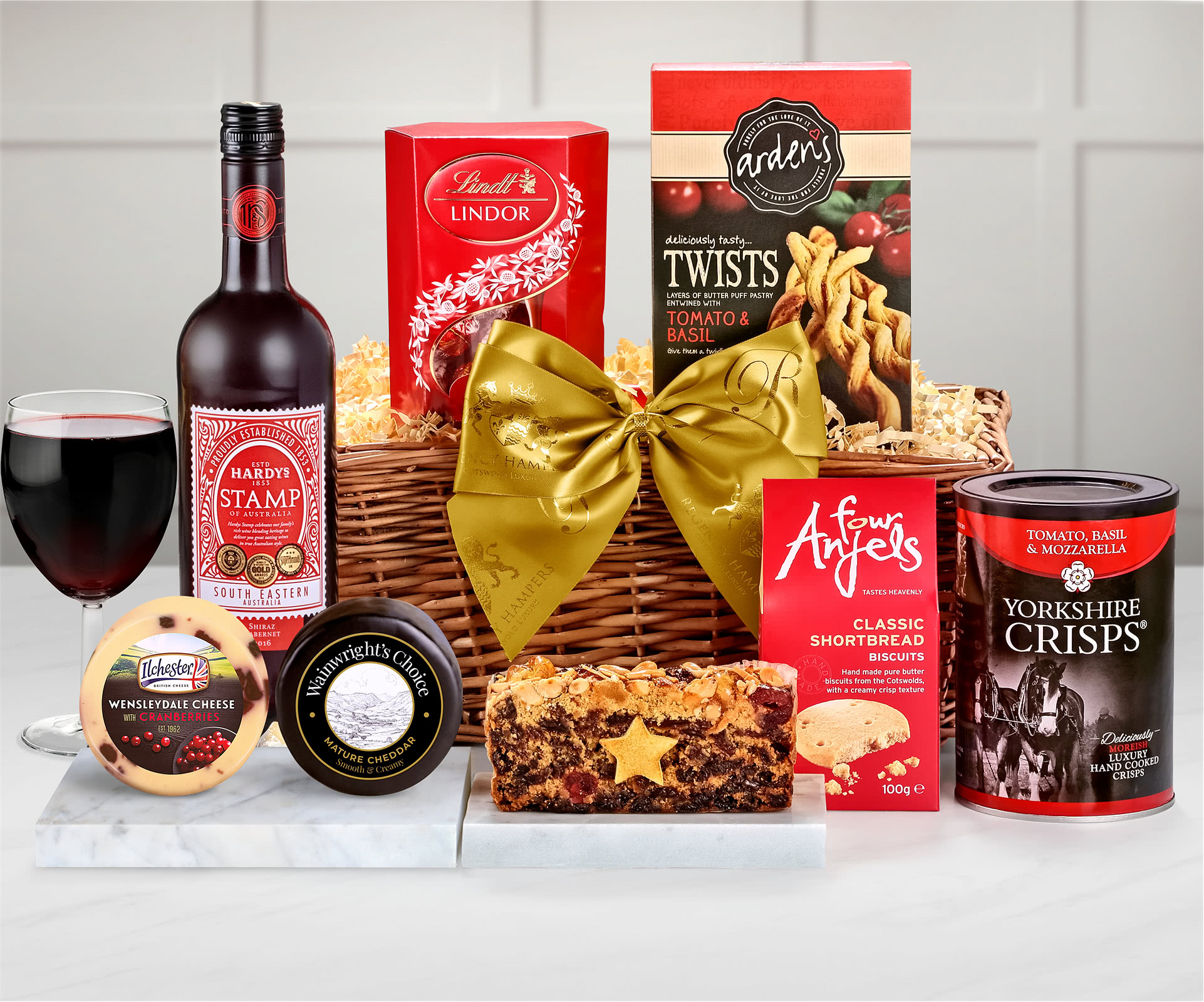 Stratford Hamper With Red Wine - Regency Hampers