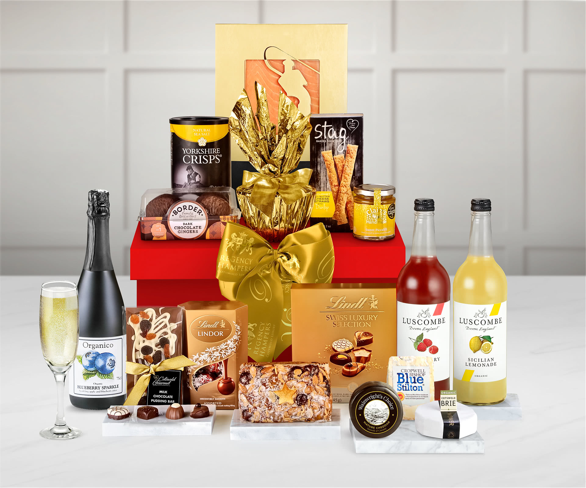 Berwick Gift Box With Alcohol-Free Pressés - Regency Hampers