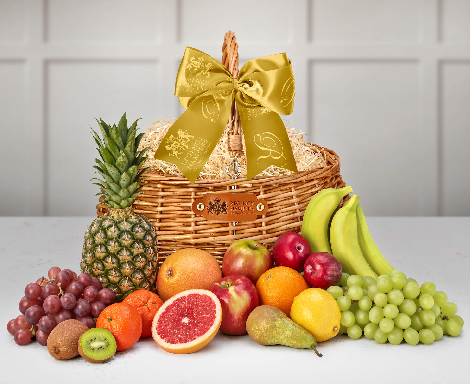 Classic Fresh Fruit Gift Basket - Large - Regency Hampers
