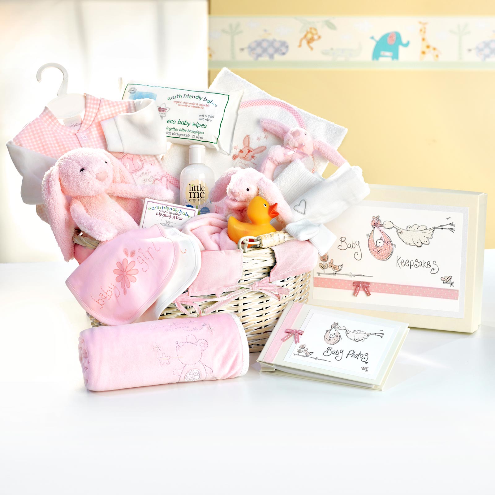 Incy Wincy Spider Baby Hamper In Pink - Regency Hampers