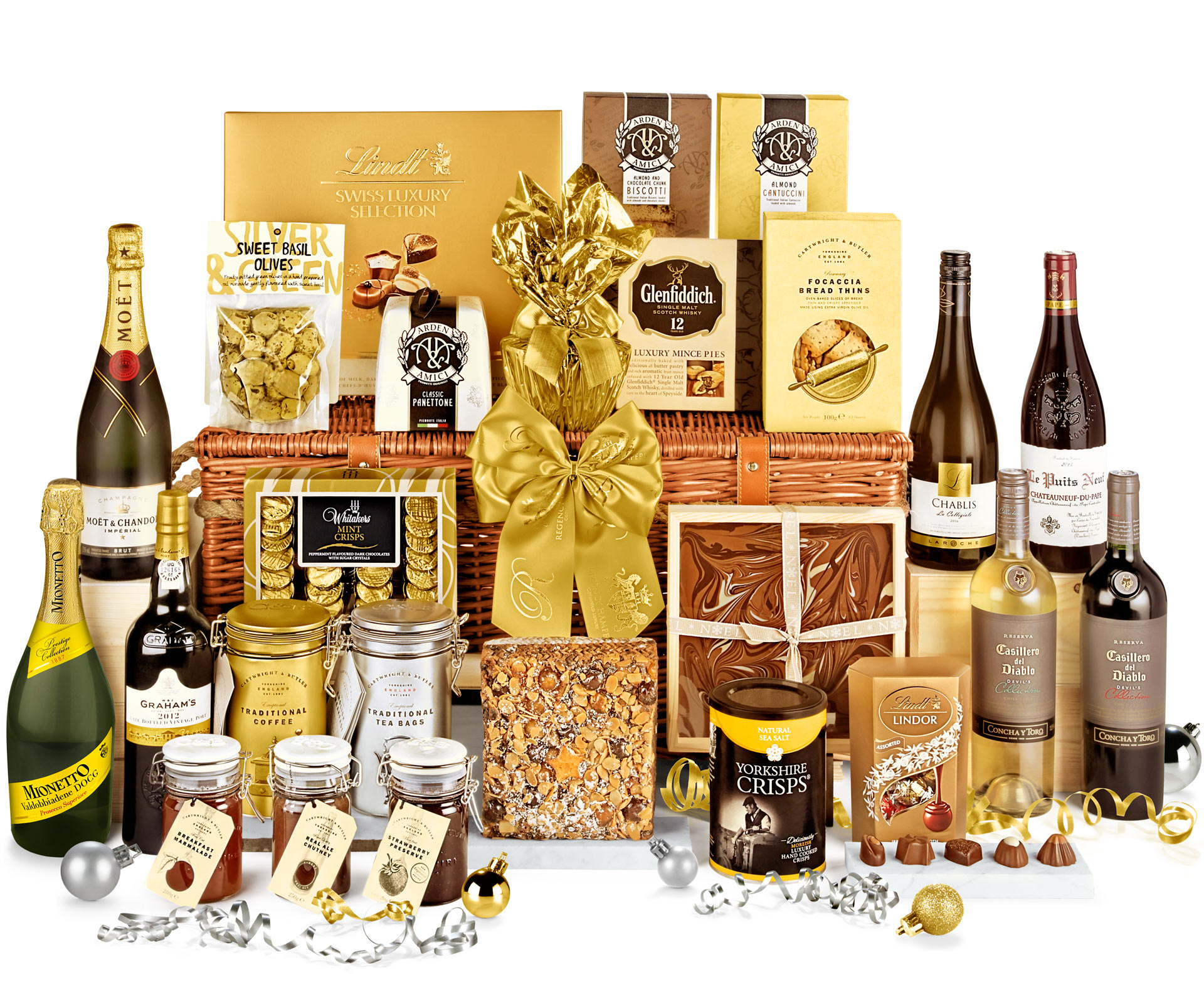 Luxury Celebration Hamper With Moët Champagne - Regency Hampers