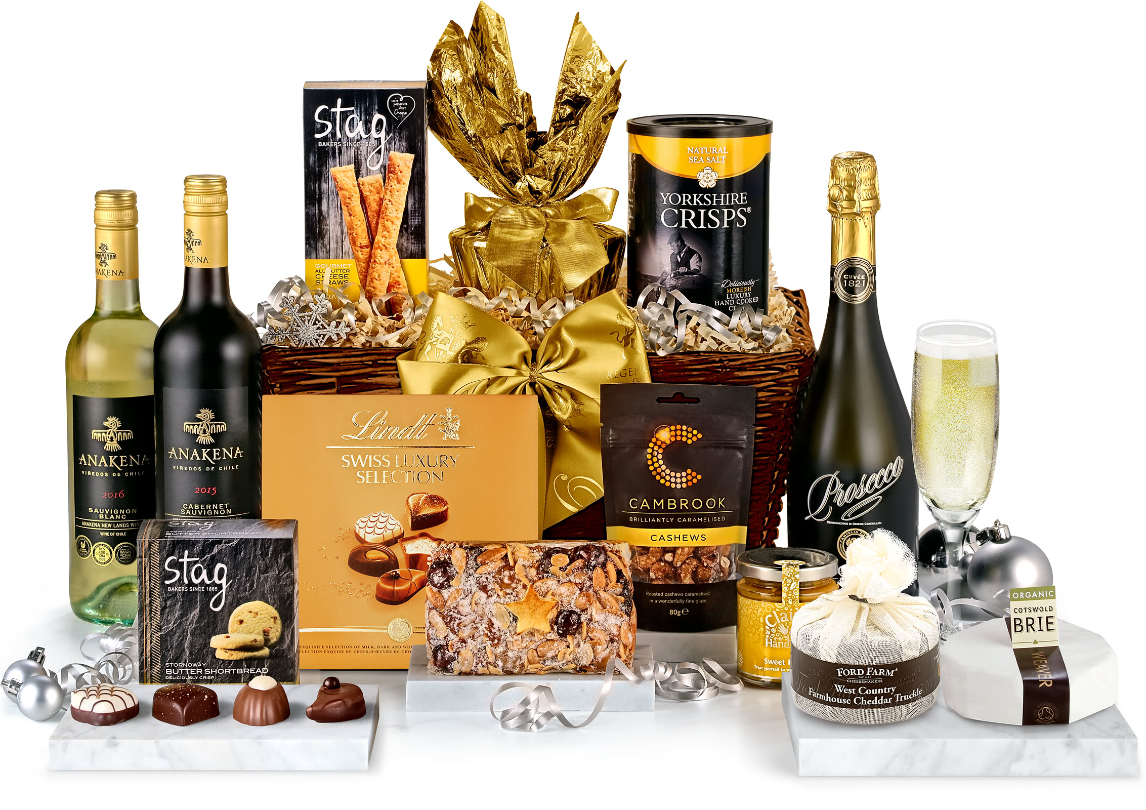 Festive Sparkle Hamper With Prosecco - Regency Hampers